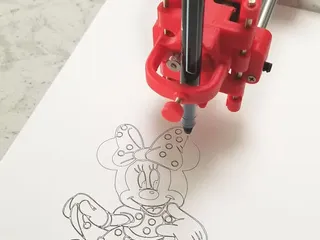 Drawing Robot - Arduino Uno + CNC Shield + GRBL by Plexi | Download ...