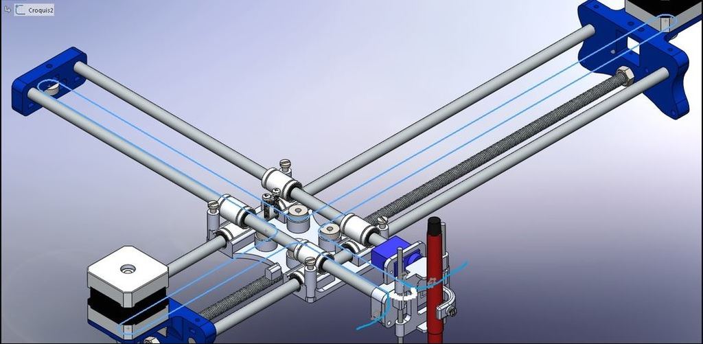 Drawing Robot - Arduino Uno + CNC Shield + GRBL by Plexi | Download ...