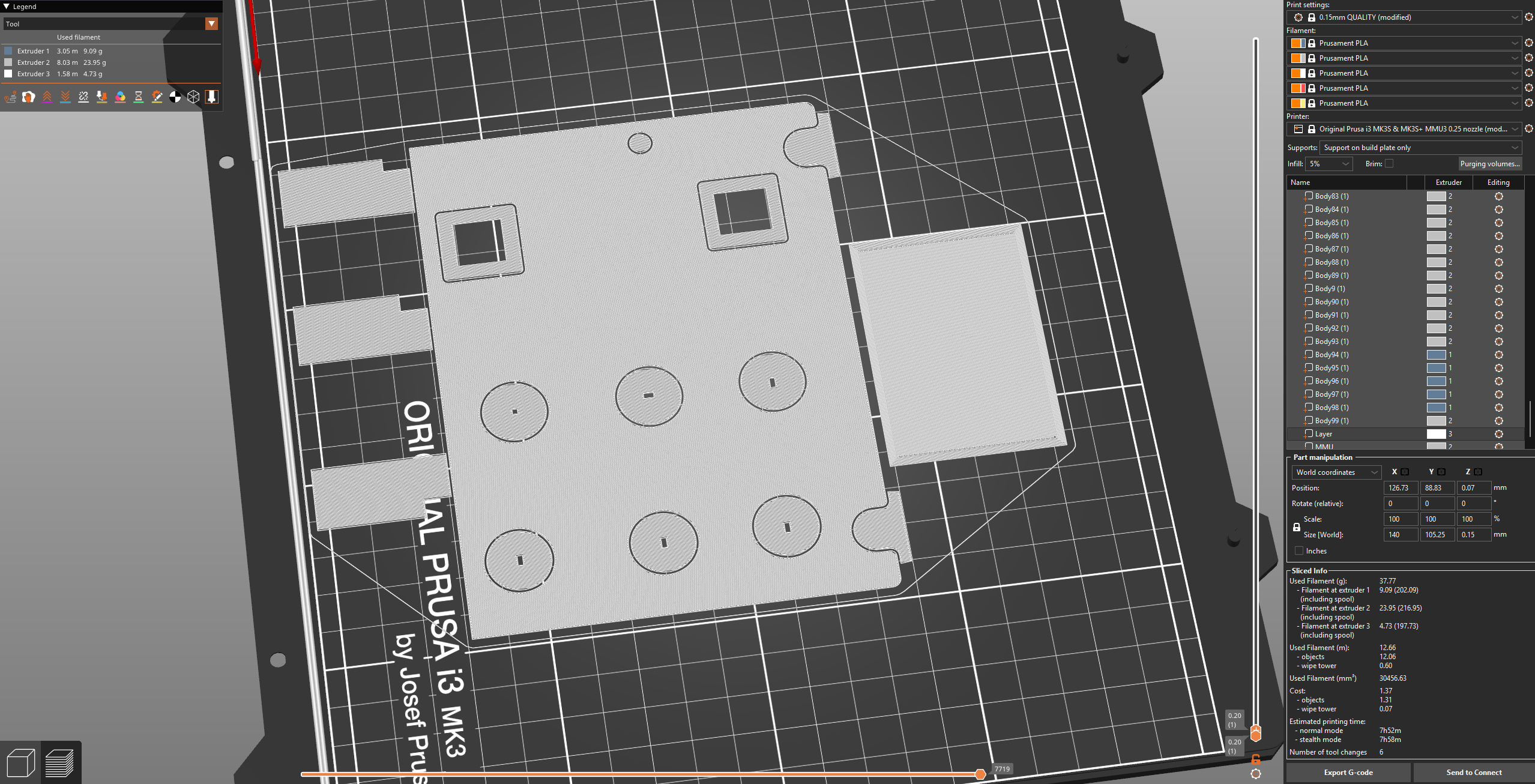 A320 Overhead Panel - Lights, APU & More by Fasa | Download free STL ...