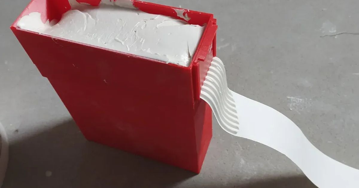 Container for applying plaster on paper tape by fymetool | Download ...