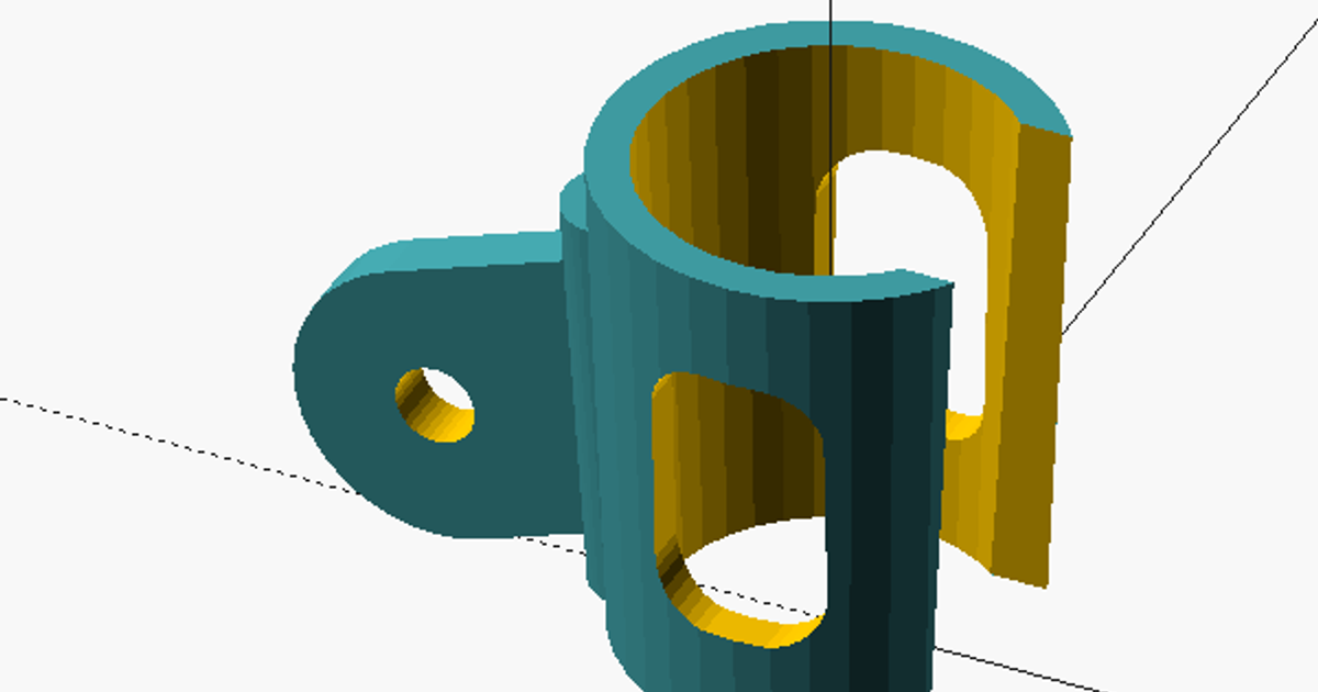 Microphone Clip by Robodanny3000 | Download free STL model | Printables.com