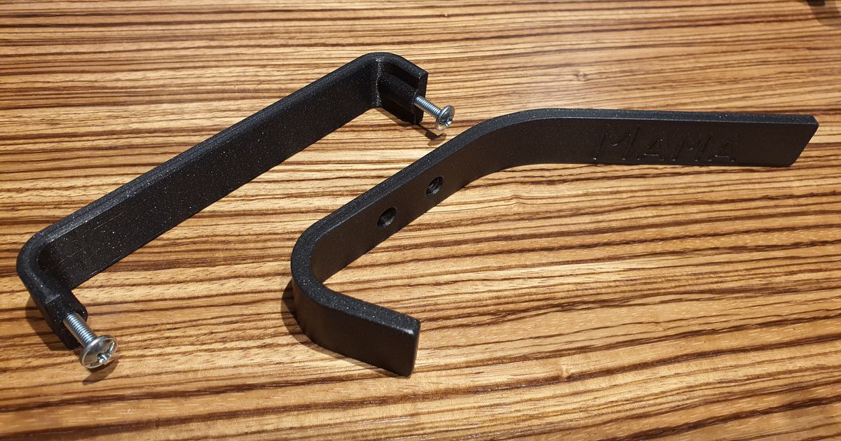 Clothes Hooks & Handles by schiffer-soft.de | Download free STL model ...