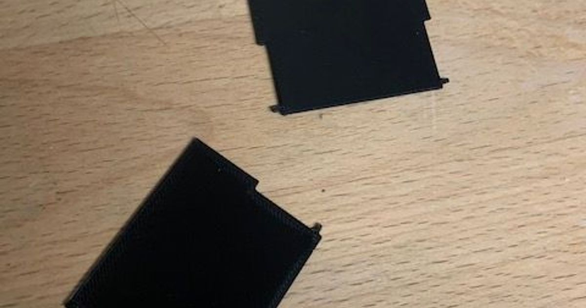 Blank flap for David Kingsman's Split-Flap Display by OlePeters ...