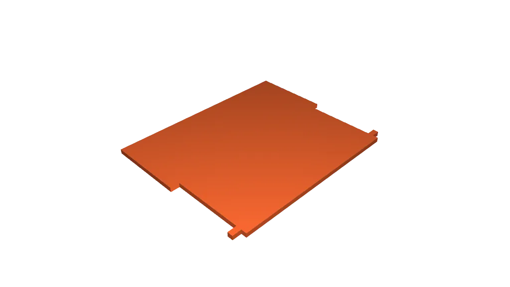 Blank flap for David Kingsman's Split-Flap Display by OlePeters ...