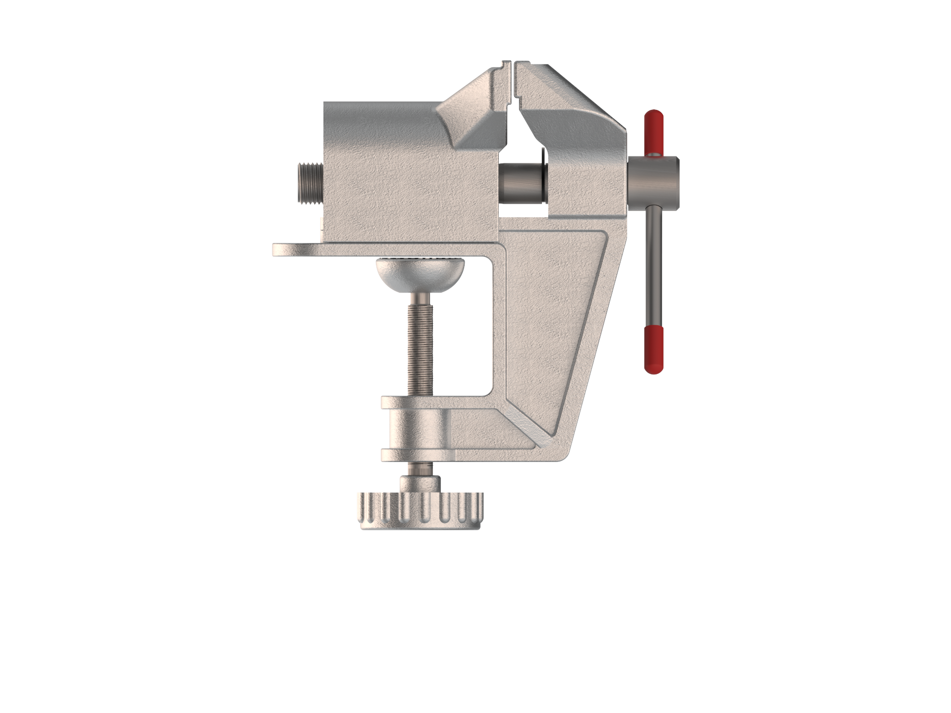 Small aluminium bench vise by Barenboim Daniel | Download free STL ...