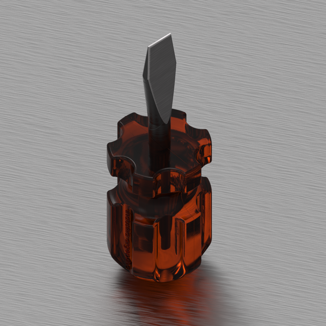 Flat DPH screwdriver by Barenboim Daniel | Download free STL model ...