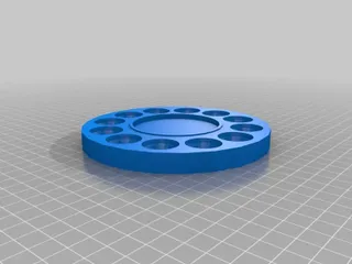 Paint mixing plate by Kickbut101 | Download free STL model | Printables.com