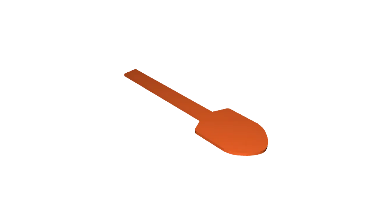 Emergency Spoon - Flat Spoon - Single Use by mnemic | Download free STL ...