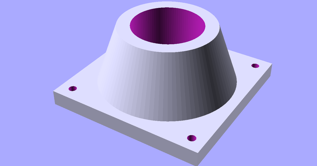 PVC Pipe Mount by Pete Prodoehl | Download free STL model | Printables.com