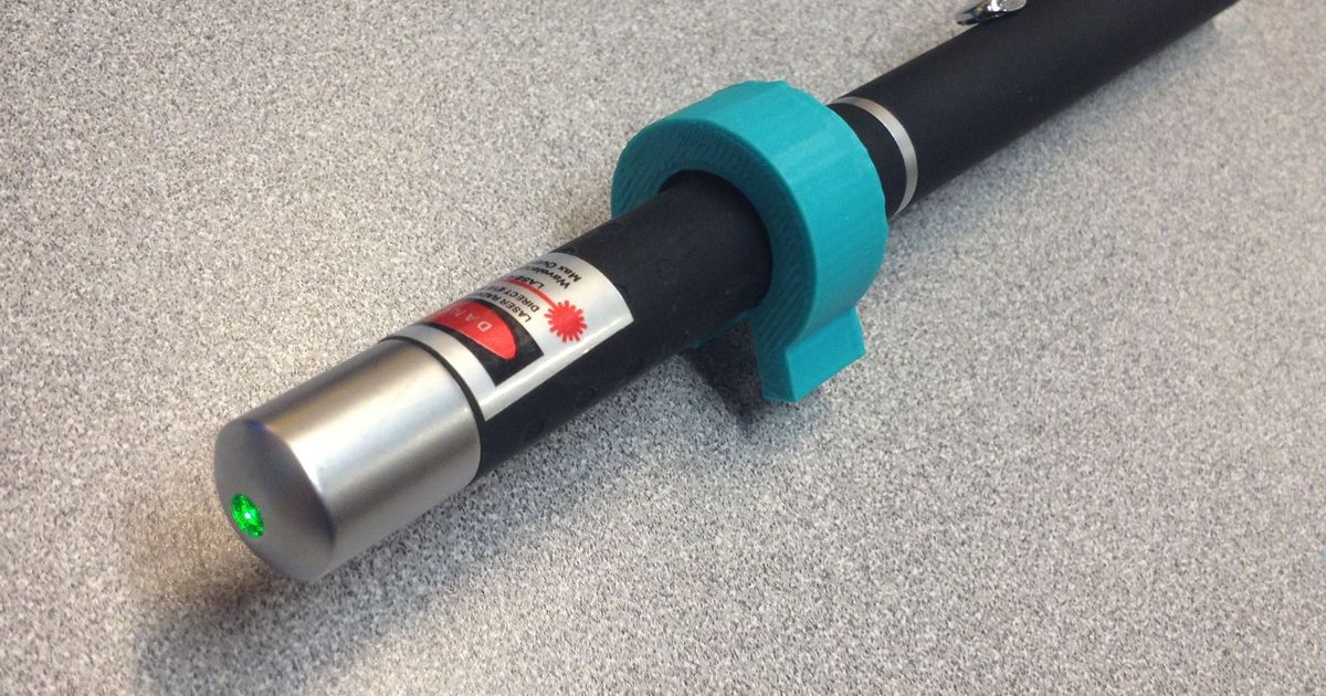 Laser Pointer Switch by Pete Prodoehl | Download free STL model | Printables.com