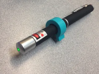 Picatinny rail for laser pointer robot by RtwoHtwo | Download free STL ...