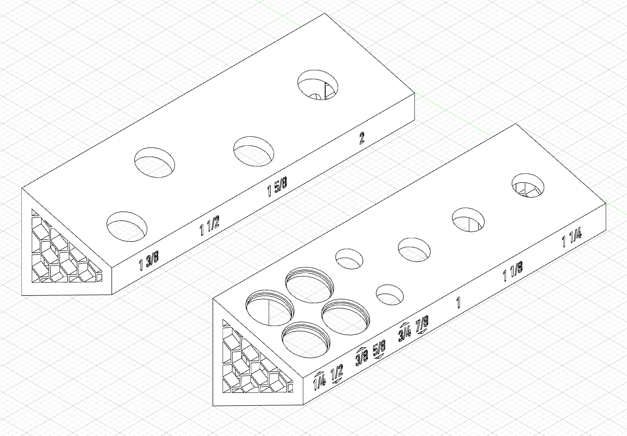 Universal Forstner Bit Holder with Mounting Adapters by toddanglin ...