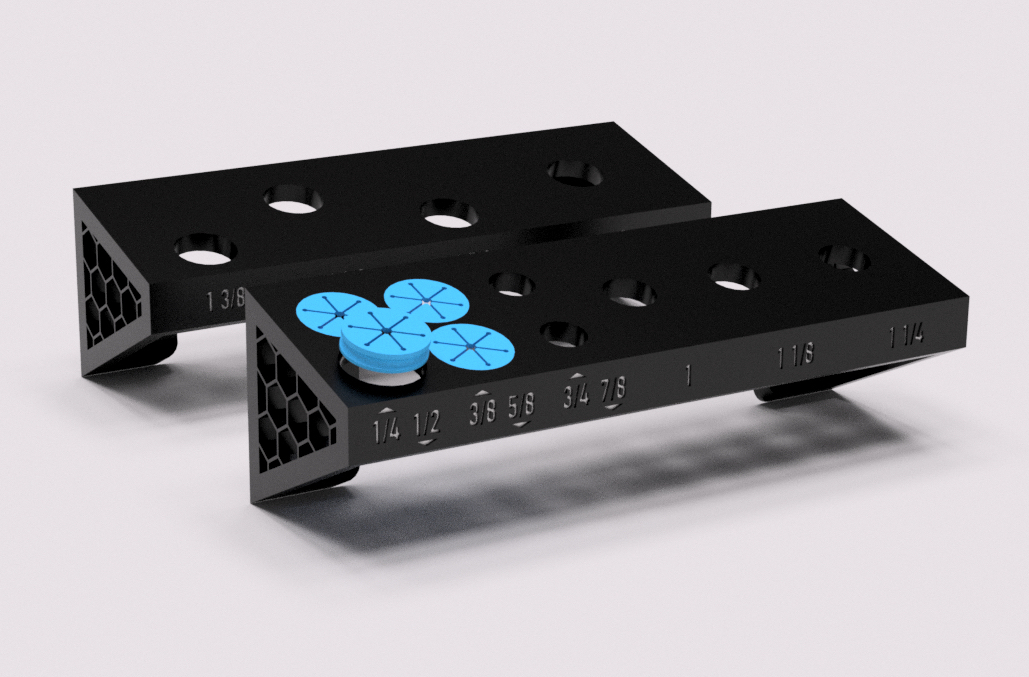 Universal Forstner Bit Holder with Mounting Adapters by toddanglin ...