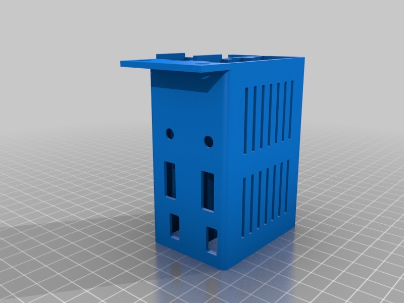 Rackmount Pi by Wittless | Download free STL model | Printables.com