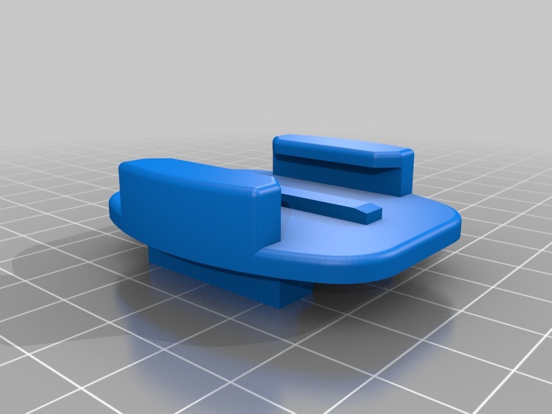 Nerf GoPro Mount by Wittless | Download free STL model | Printables.com