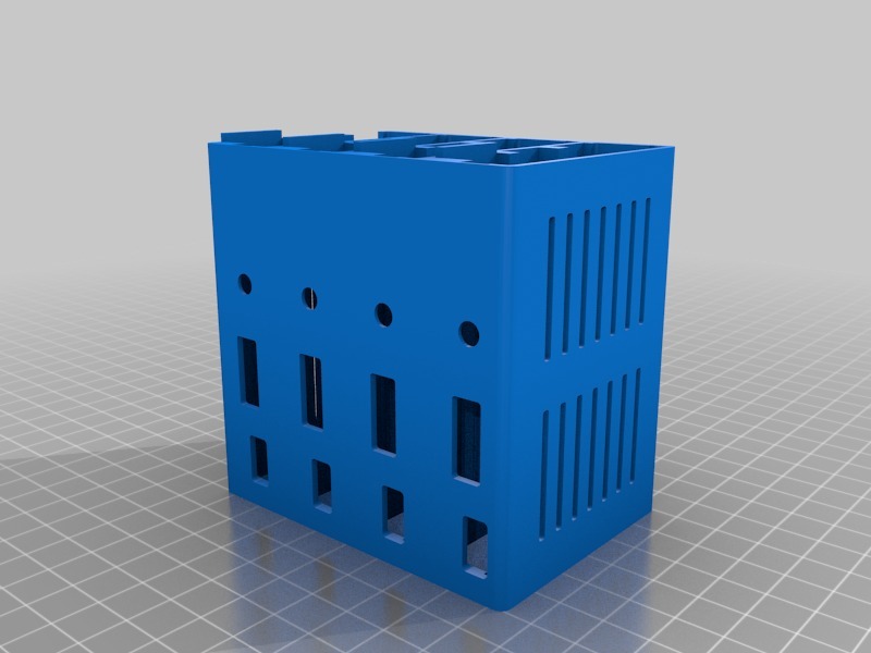 Raspberry Pi 2/3 Tower by Wittless | Download free STL model ...