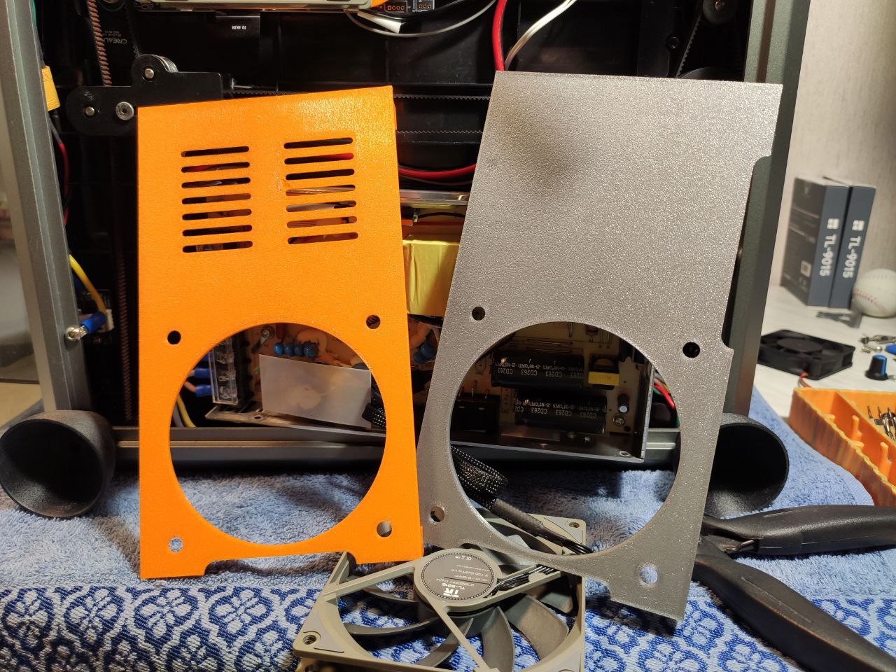 Creality K1C - PSU cooling fan mod. by Sam01 | Download free STL model ...