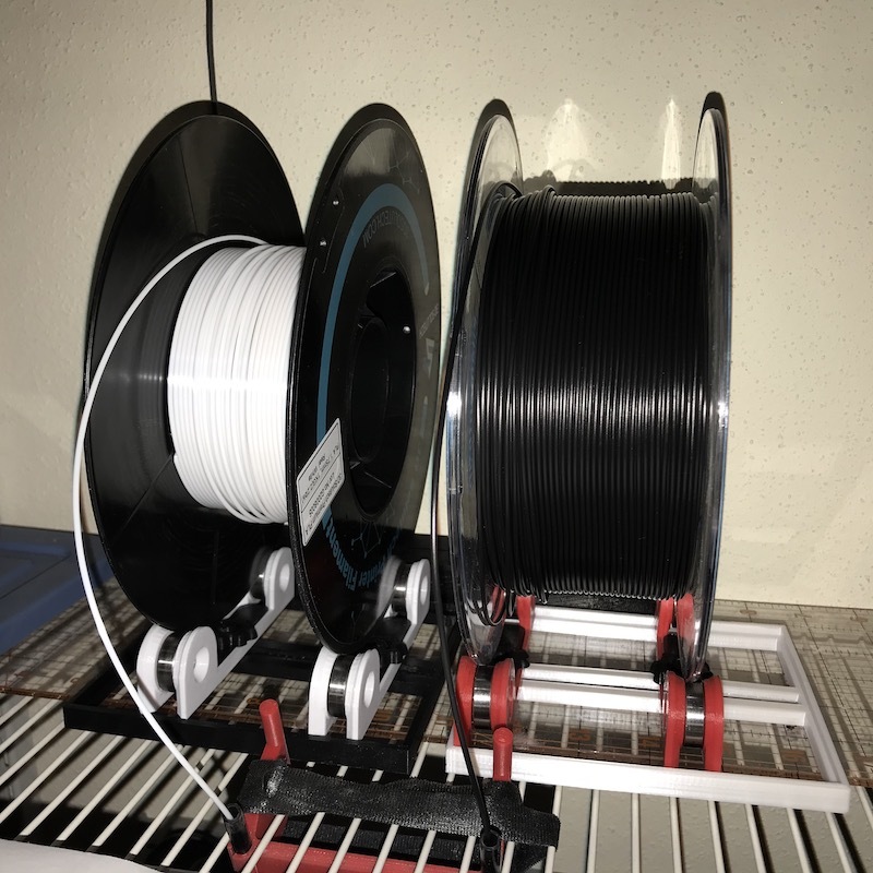 Bearing Spool Holder with Adjustable Platform by Modlet | Download free ...