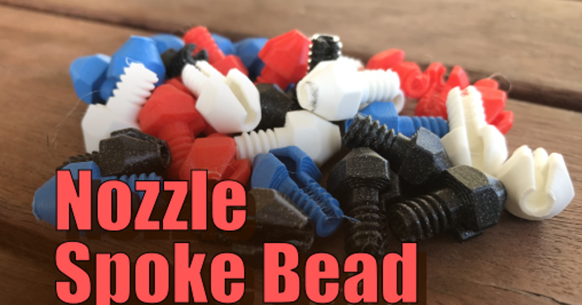 Nozzle Spoke Beads by Point3333 | Download free STL model | Printables.com