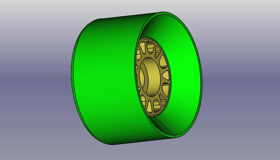 Skateboard Rad / Skateboard wheel / Longboard wheel D70 x 43 by ...