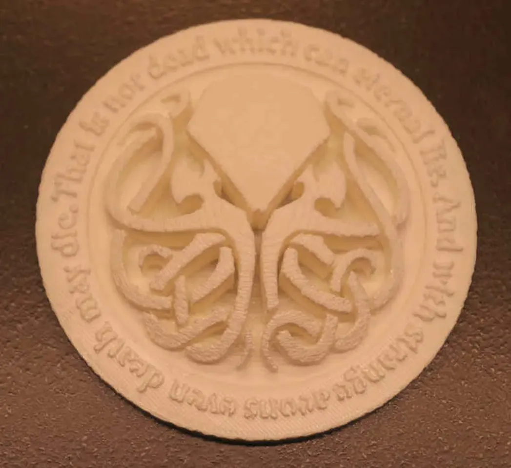 Cthulhu plate by Udenjpg | Download free STL model | Printables.com