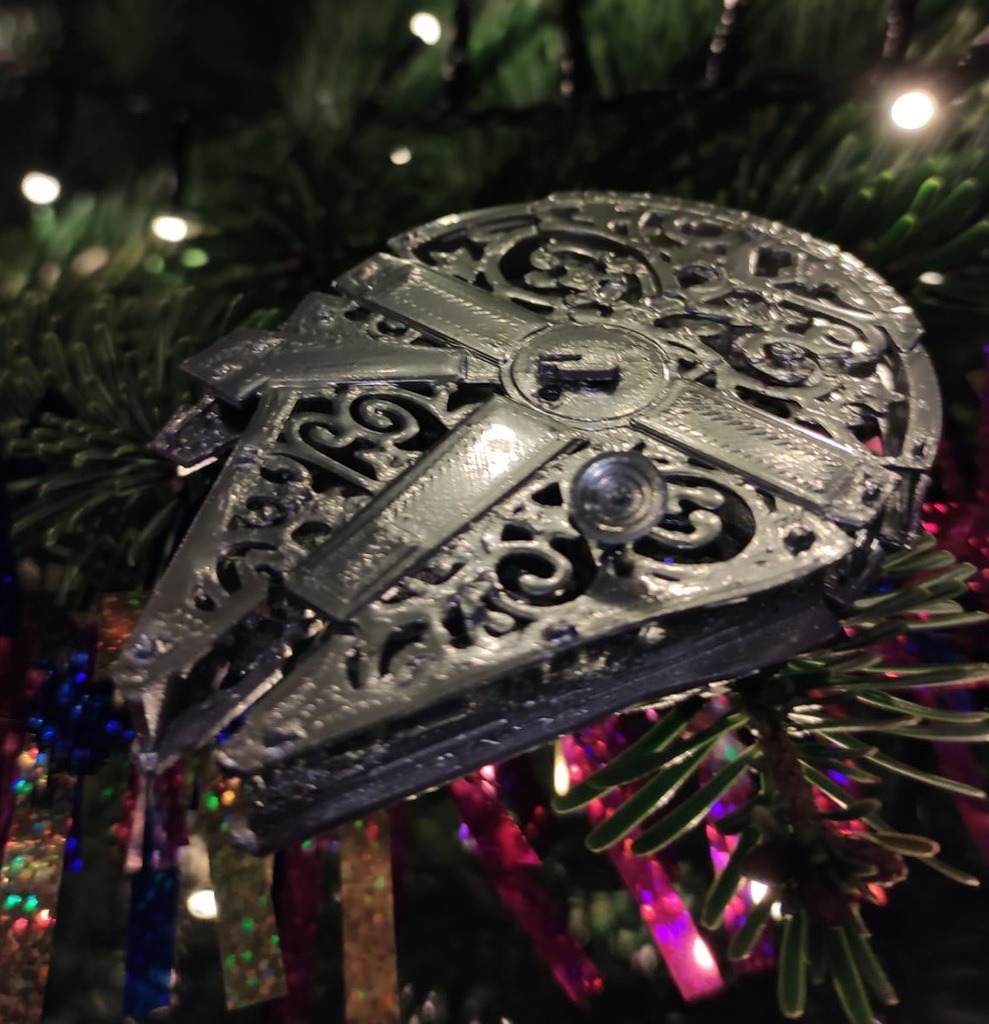 Xmas Falcon von Udenjpg | Kostenloses STL-Modell herunterladen ...