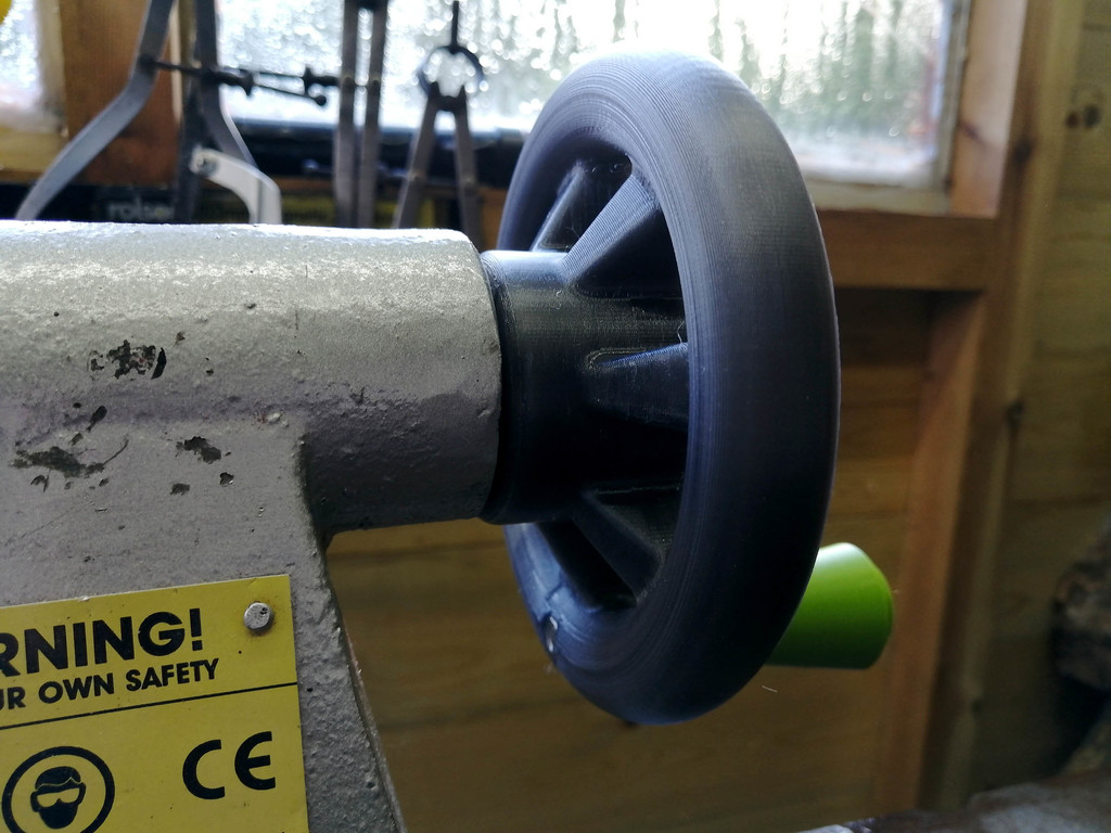 Lathe Tailstock Handwheel (fits SIP Lathe 01360 & ?Draper WTL1100 ...