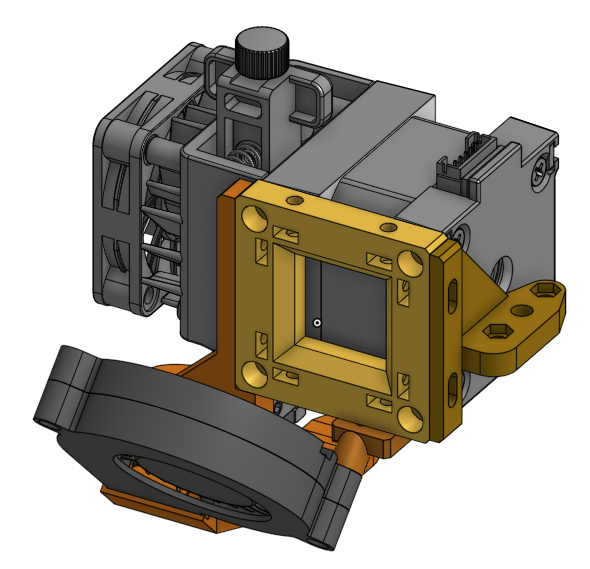 E3D Hemera Volcano modular mount by Aaen | Download free STL model ...