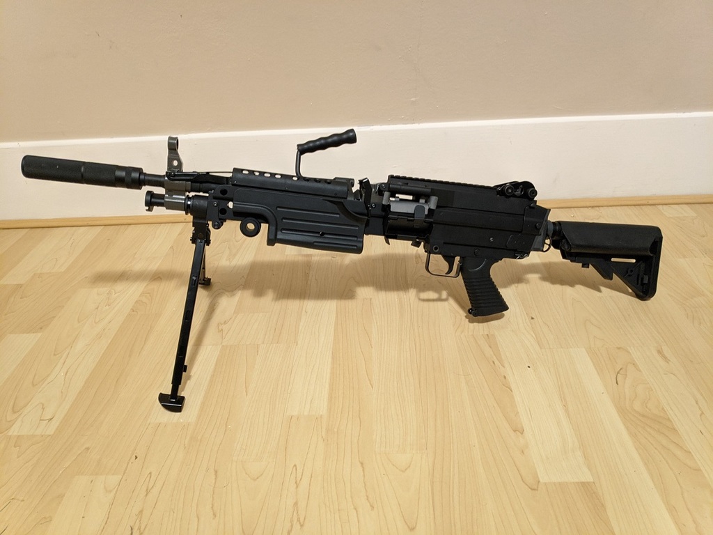 M249 crane stock adapter (airsoft) by Citruspers | Download free STL ...