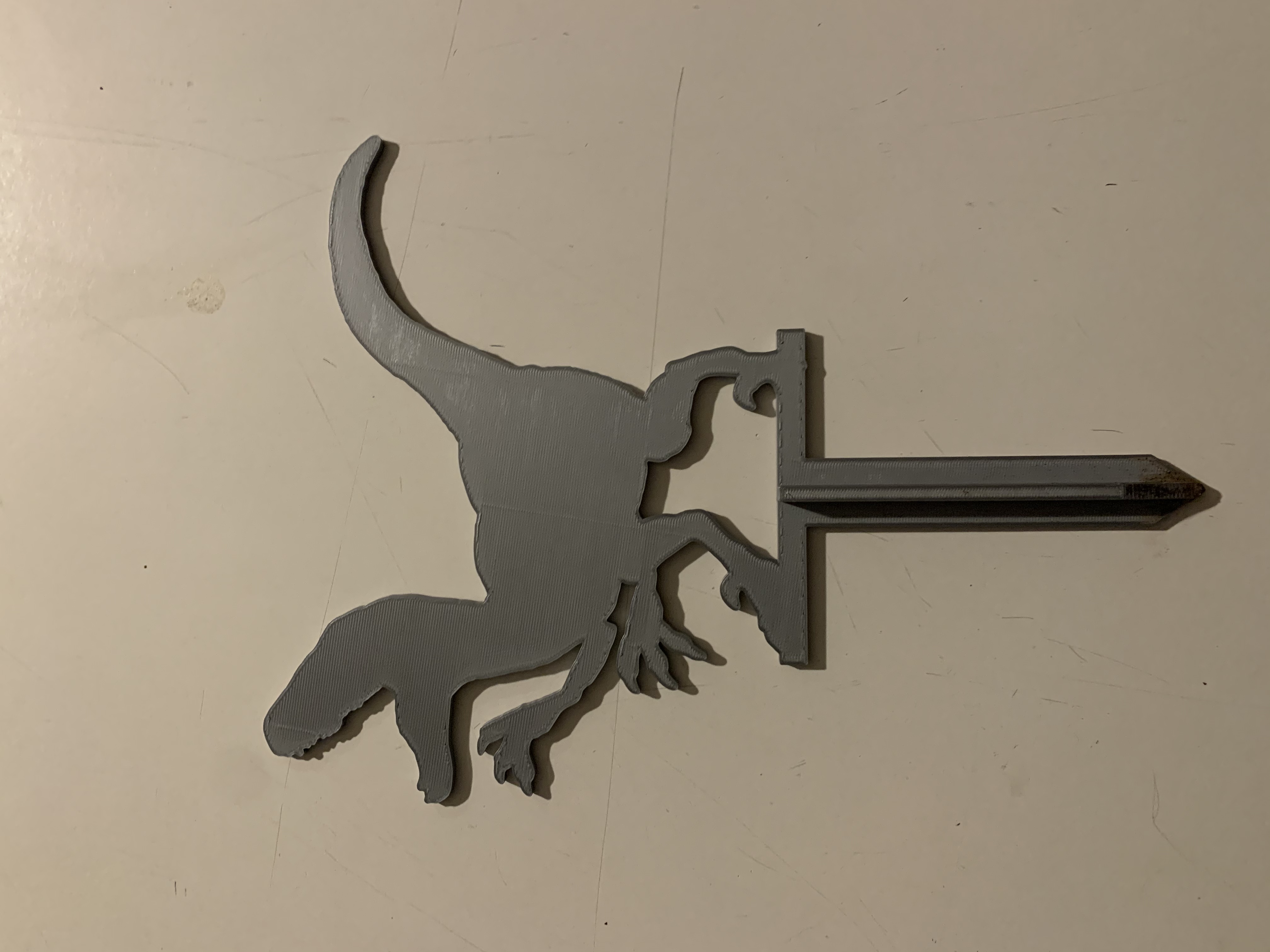 Raptor Silhouette by Average Joe | Download free STL model | Printables.com