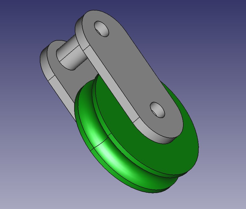 Pulley - 40mm, 50mm, or 60mm by Nebbish | Download free STL model ...