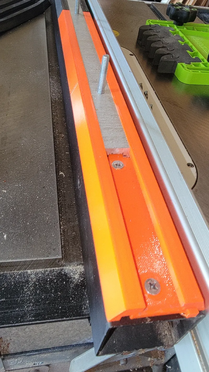 Tablesaw Delta T3 Fence Top T-Slot T-Track Rail by PC | Download free ...