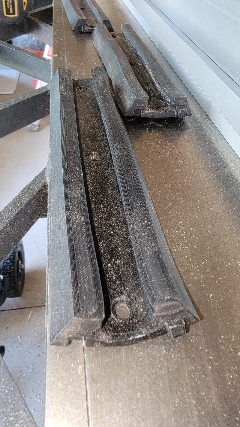 Tablesaw Delta T3 Fence Top T-Slot T-Track Rail by PC | Download free ...