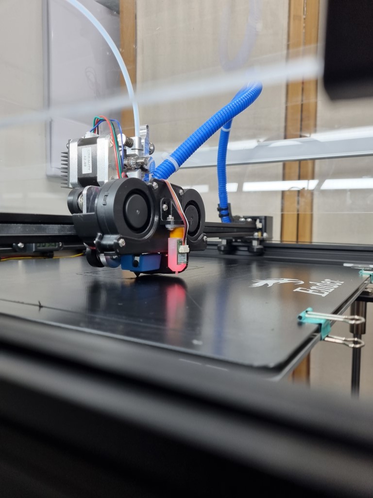 Micro Swiss Hotend Cooling for Ender5+ (PROTOTYPE 'Little Weener') by ...