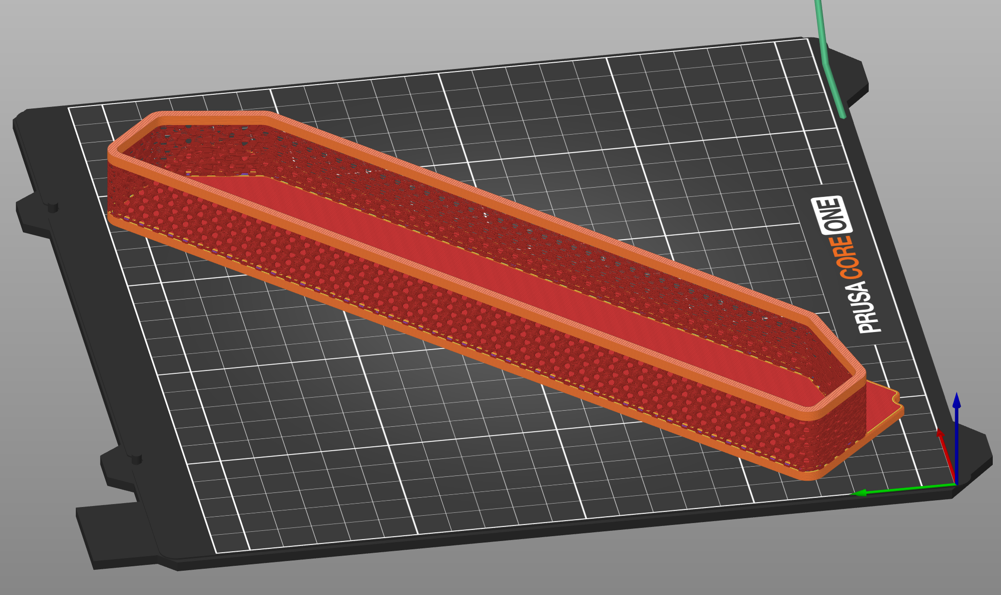 CORE One Mesh purge bin by Tkadla | Download free STL model ...