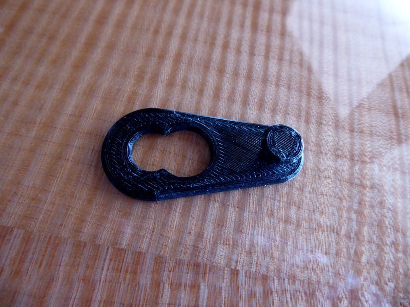Guitar Pickup Button Adapter V2 by jaln | Download free STL model ...