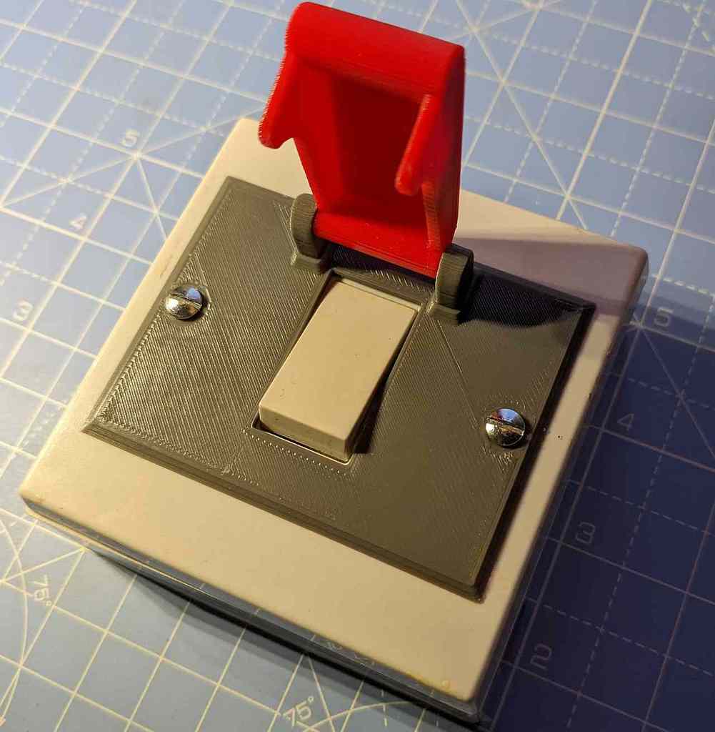 Missile Light Switch Cover UK Type by dave8888 | Download free STL ...
