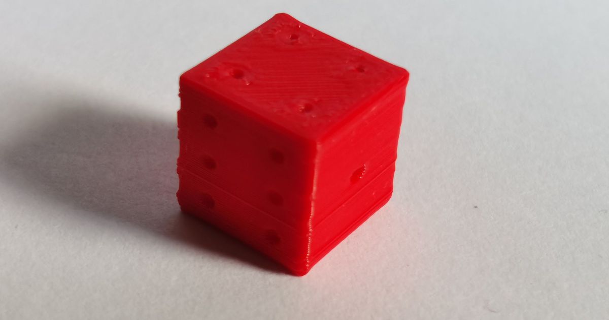 Hrací kostka by ZŠ Mnichovice | Download free STL model | Printables.com