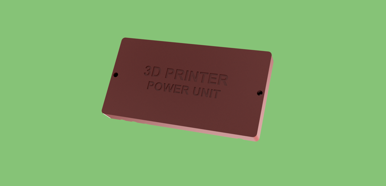 3D Printer Power Unit (Printer, LEDs, RPi) by asteven5 | Download free ...