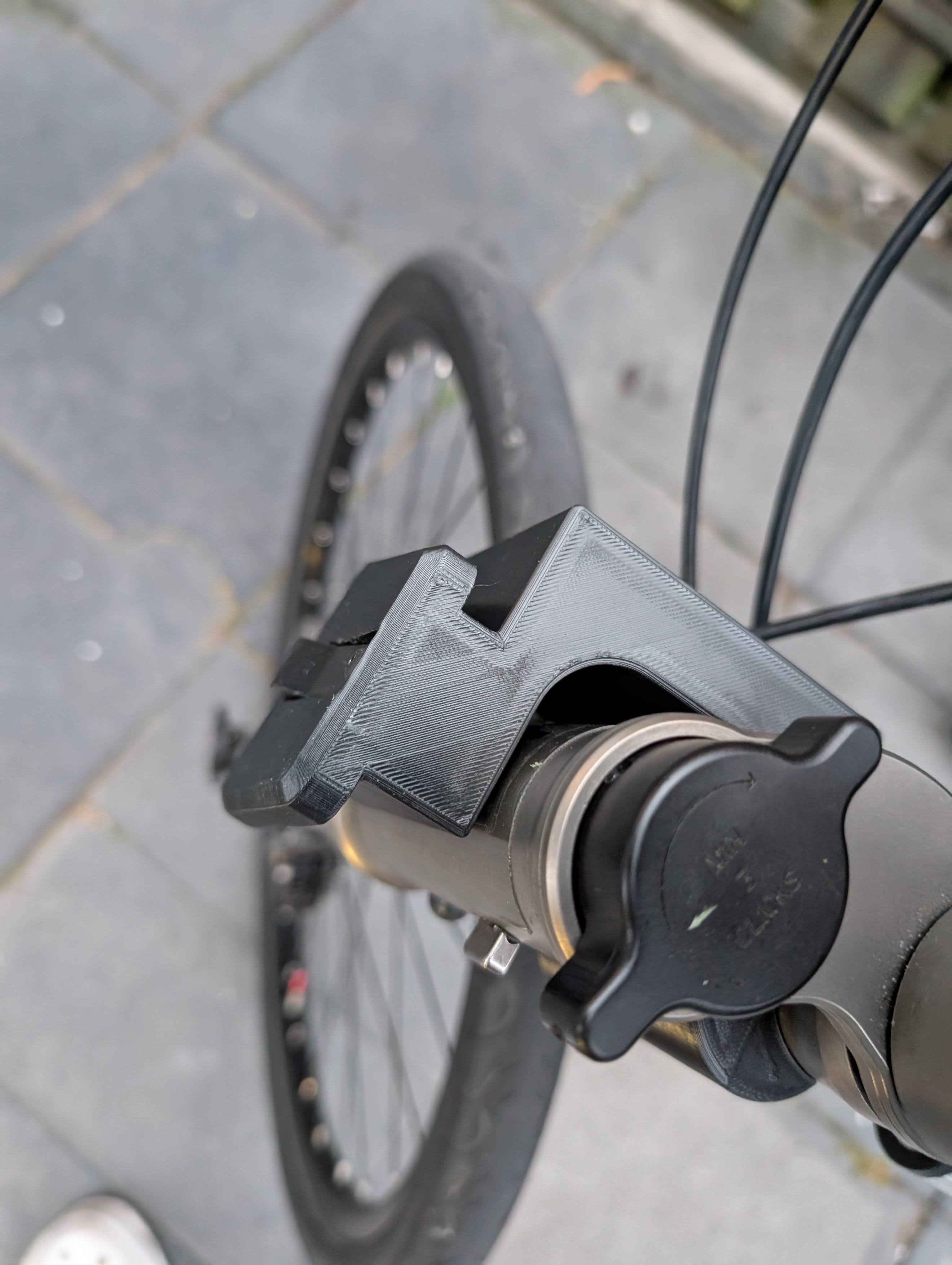 Helix folding bike to Brompton front carrier block by MEMEME | Download ...