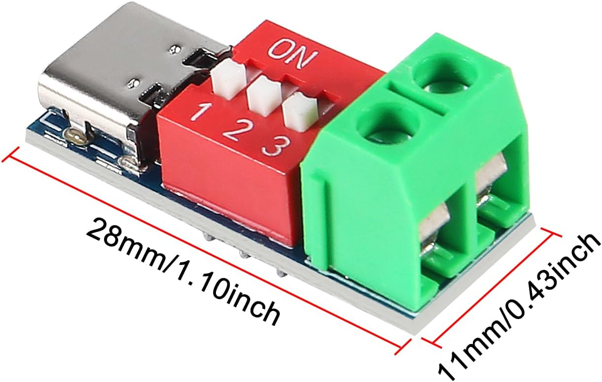 Case fo USB-C PD Trigger Board Power Supply by RagingRoosevelt ...