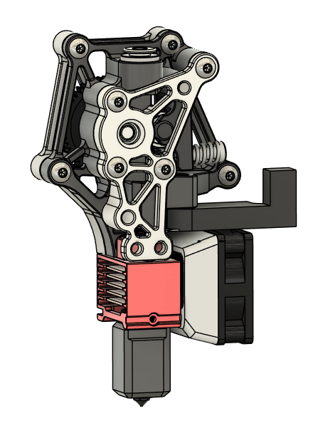 Constellation Extruder for Elegoo Centauri Carbon + TZ hotends by ...