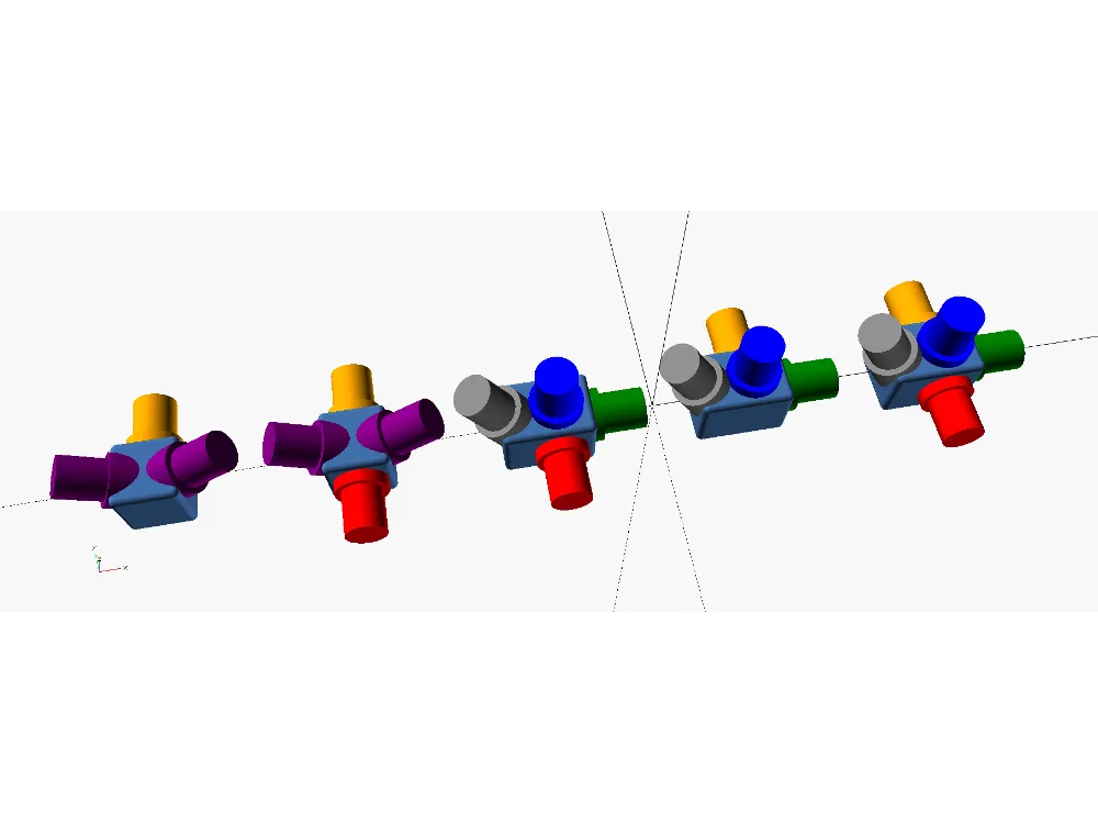 PVC Pipe Connectors by Robodanny3000 | Download free STL model ...