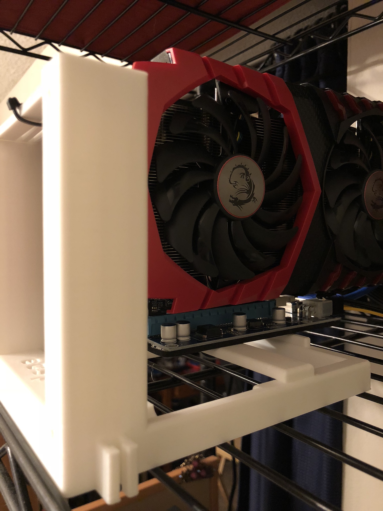 GPU Stand For Mining Rig by ecspot | Download free STL model ...