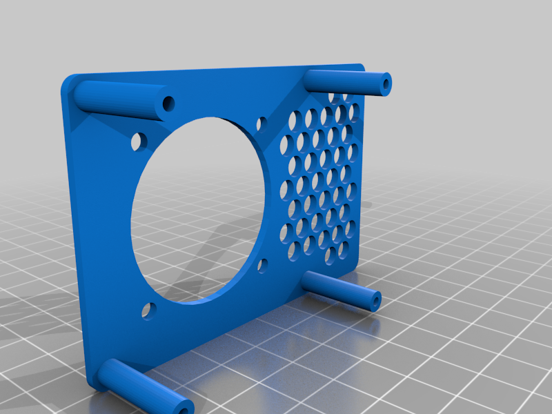 Raspberry Pi Fan Case by Tiny Boat | Download free STL model ...