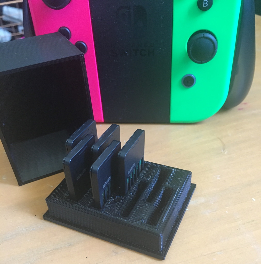 Nintendo Switch Game Holder by Tiny Boat | Download free STL model ...
