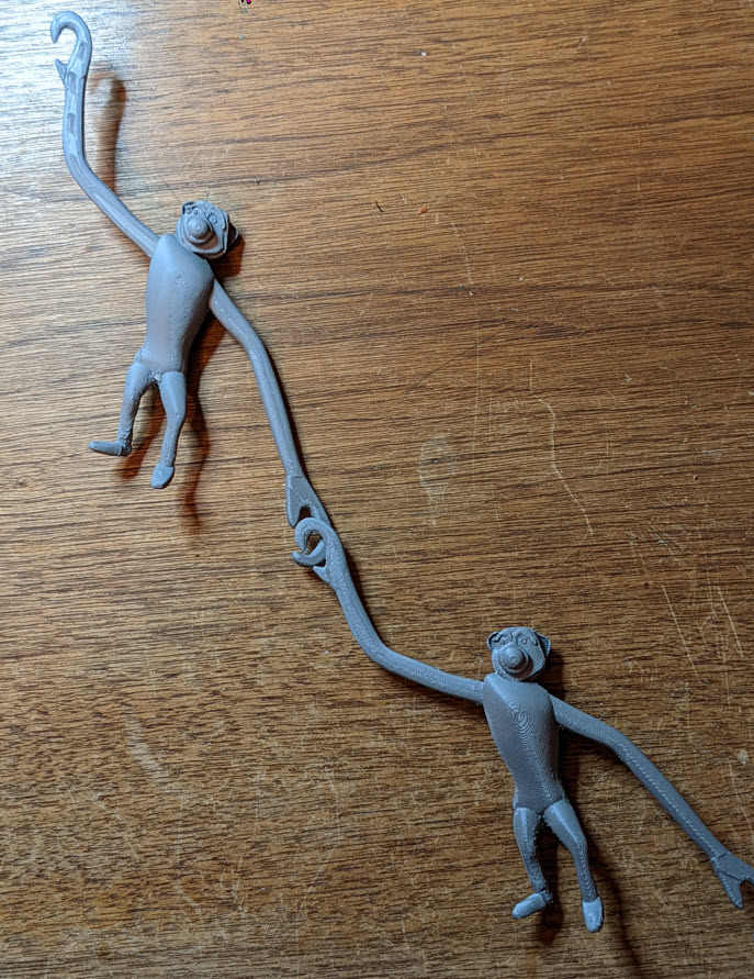 Monkey Plant Hanger by TimW | Download free STL model | Printables.com
