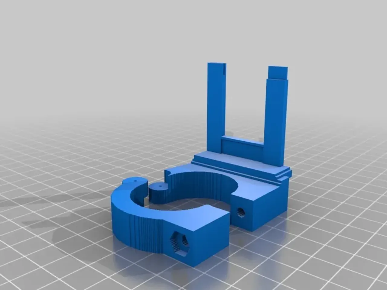 bike handlebar clamp by p0tty | Download free STL model | Printables.com