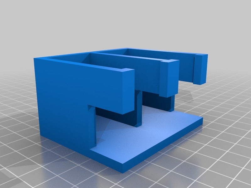 9-Volt Battery Holder (Parametric) by WildJoker | Download free STL model | Printables.com