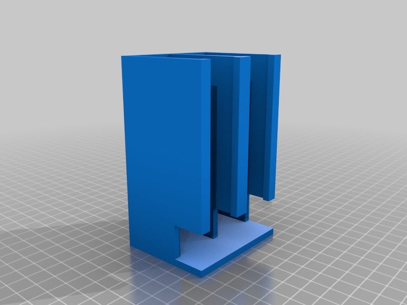 9-Volt Battery Holder (Parametric) by WildJoker | Download free STL model | Printables.com